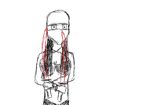 Ninja Girl Sketch By Gaara233 On Deviantart