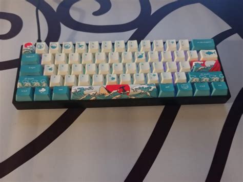 GK61 Custom Keyboard C3 Banana Split Switches Computers Tech Parts