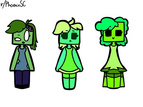 Zombie Slime Creeper Rphoenixsc