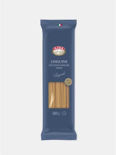 Макаронные изделия AIDA "Linguine", цельнозерновые, лапша, 500 г купить ...