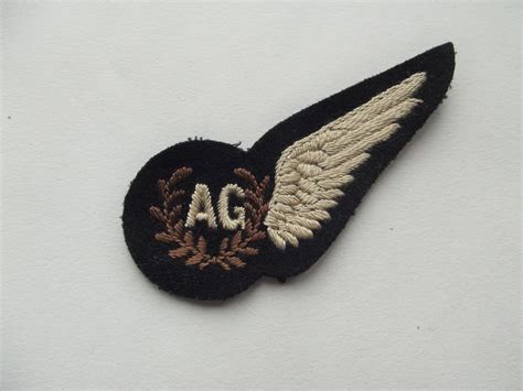 Ww2 R A F Air Gunners Half Wing Brevet Dbg Militaria
