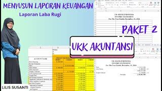 Ud Sejuk Indonesia Menyusun Income Statement Laporan Laba Rugi Soal Ukk