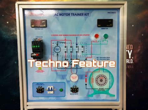 Ac Motor Trainer Kit At Piece Educational Trainer In New Delhi ID