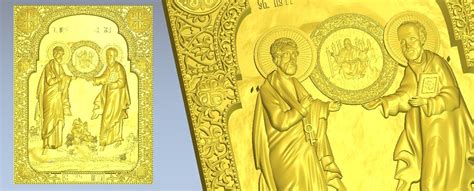 3d Stl Religious File To Cnc Router Milling 1176 Dxf Downloads Files For Laser Cutting And