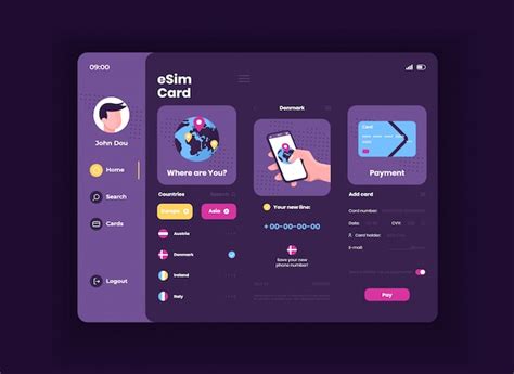 Premium Vector Global Network Coverage Tablet Interface Vector Template