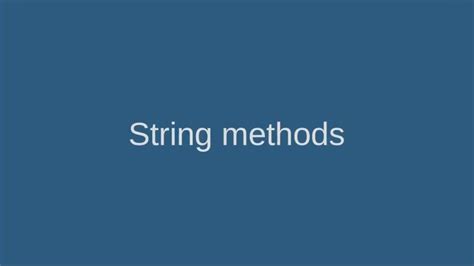 Nikita Nikolaev On Linkedin String Methods In Python