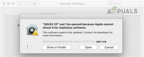 How To Fix Apple Cannot Check It For Malicious Software Error