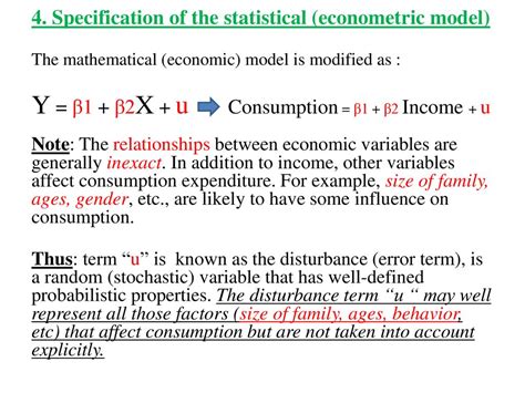 Chapter 2 Steps Of Econometric Analysis Ppt Download