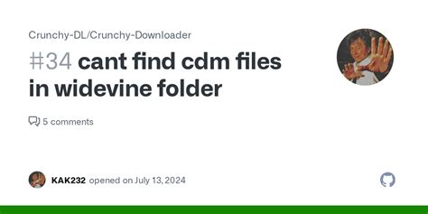 Cant Find Cdm Files In Widevine Folder · Issue 34 · Crunchy Dlcrunchy