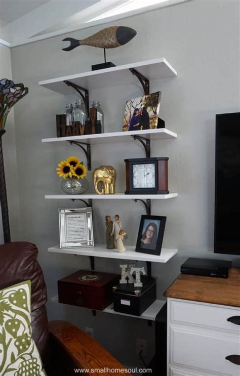 How To Install Shelves That Are Perfectly Level Girl Just Diy