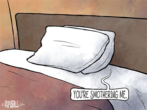 Kip Lyall Cartoon Smothering