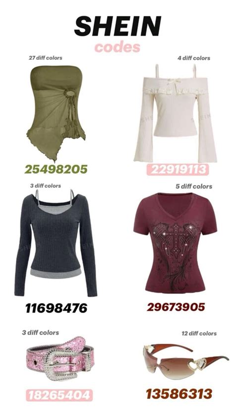 In 2024 Shein Shirts Coding