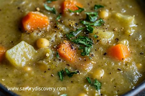 Instant Pot Split Pea Soup Savory Discovery