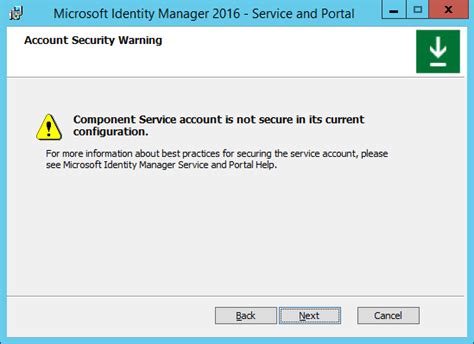 Convert Microsoft Identity Manager Specific Services To Gmsa
