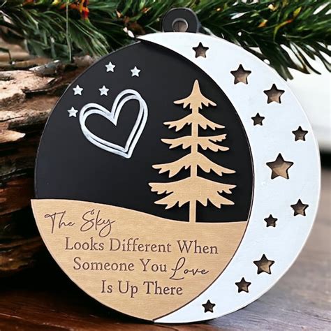 The Sky Looks Different When You Have Someone You Love Up There Svg Etsy