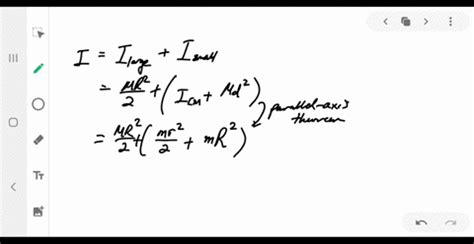 SOLVED A Smaller Disk Of Radius R And Mass M Is Attached Rigidly To The Face Of A Second Larger