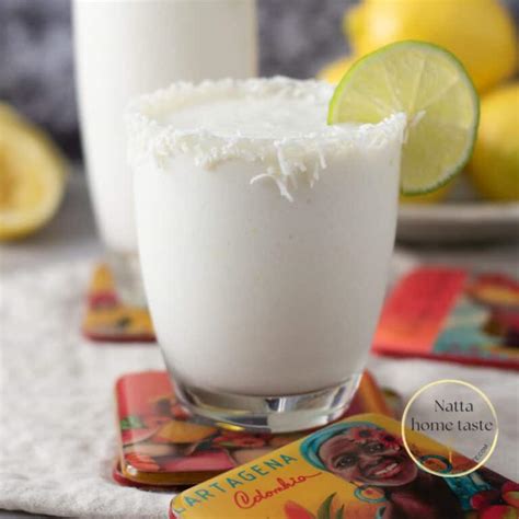 Receta de avena fría colombiana oatmeal drink Natta home taste