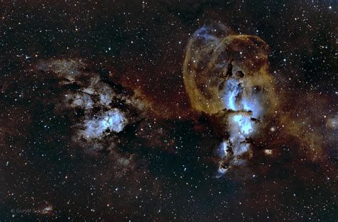Statue Of Liberty Ngc 3576 Ngc 3603 In Hoo R Astrophotography