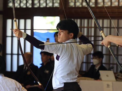 弓道部最高峰の舞台で勝利に貢献 同志社スポーツアトム編集局