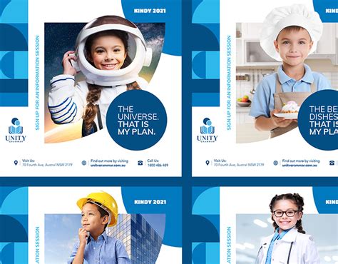 Social Media Unity Grammar On Behance Behance Branding Behance