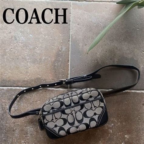 41％割引グレイ系卸し売り購入 Coach ショルダーバッグ ウエストポーチ 美品 ウエストポーチ バッググレイ系 Otaonarena