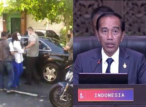 Viral Wanita Di Bali Nekat Terobos Iring Iringan Presiden Jokowi