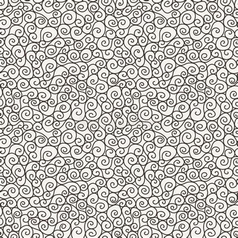 Seamless Swirl Pattern Stock Vector Illustration Of Lace