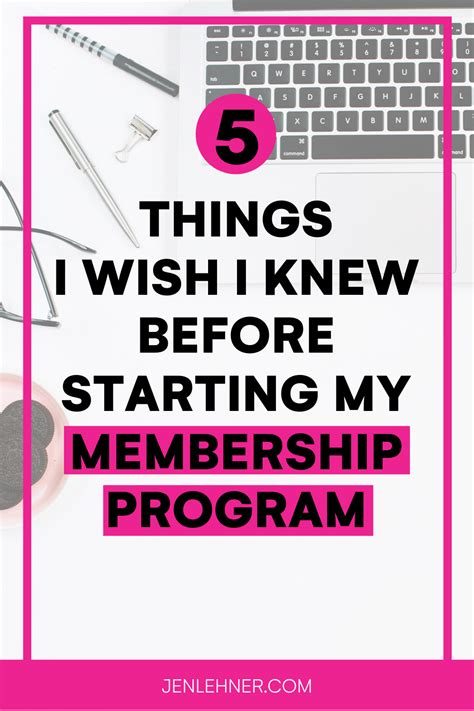5 things to know before starting a membership program