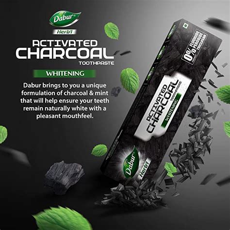 Dabur Herb L Activated Charcoal Toothpaste 120 Gm Price Uses Side