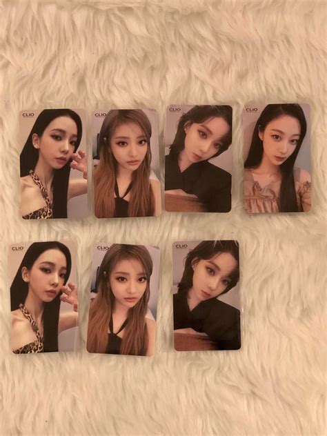 Aespa Karina Giselle Ningning Winter Clio R Photocards READ DESC Hobbies Toys Memorabilia
