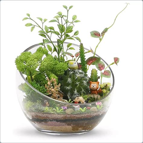 Slant Cut Bowl Vase Ruihe Glassware