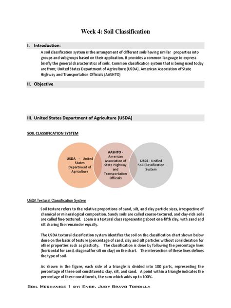 Classifying Soils A Comparison Of The Usda And Uscs Systems Pdf