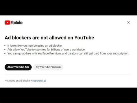 Remove Annoying Ad Blocker Popup On You Tube With Simple Steps YouTube