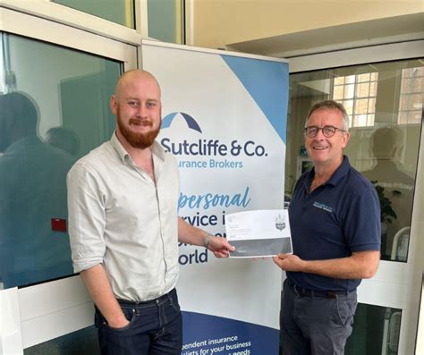 Tom Field Celebrates New Cii Qualification Sutcliffe Insurance Tom Field Celebrates New Cii Qualification Sutcliffe Insurance