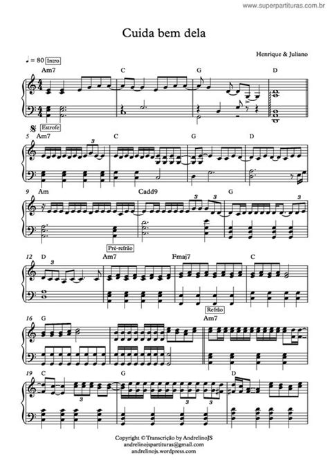 Pin De Anderson Freitas Em Partitura Sanfona Partituras