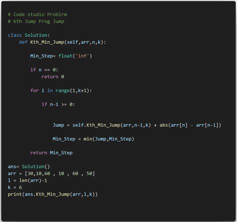 DPL Frog Jump With K Distance