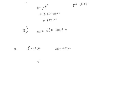 Solved The Proper Lifetime Of A Certain Particle Is Ns A How