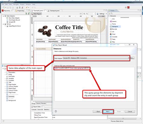 Creating Charts And Subreports With Jaspersoft Studio Getting Started Jaspersoft Community