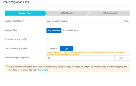 Migrate Vmware Vms To Alibaba Cloud With Incremental Data