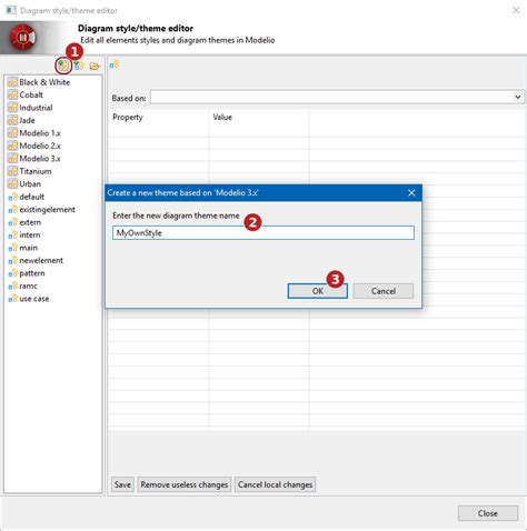 modeler modeler modelio settings diagram styles · modelioopensource