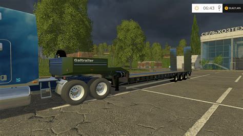 Gale Trailer Low Loader V Gamesmods Net Fs Fs Ets Mods