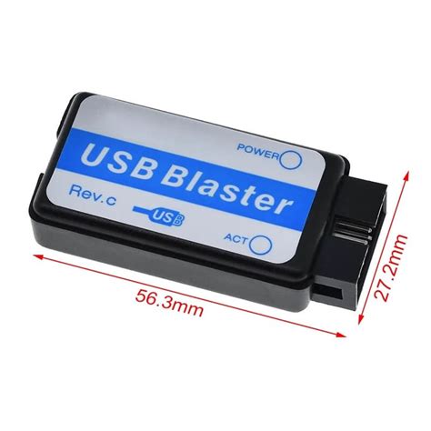 Programador gravador USB Blaster Altera para CPLD e FPGA MSS Eletrônica
