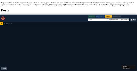 Feiyechenreact Query Sandbox Codesandbox