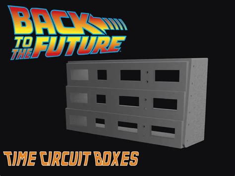Back To The Future Time Circuits By Terryb Makerworld Download Free