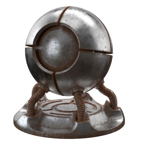 Procedural Rust Material Vray 3d Model Turbosquid 2174404