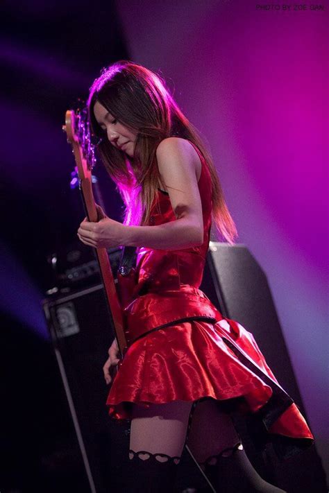 Ogawa Tomomi Bass Japanese Girl Band Scandal Japanese Band Female