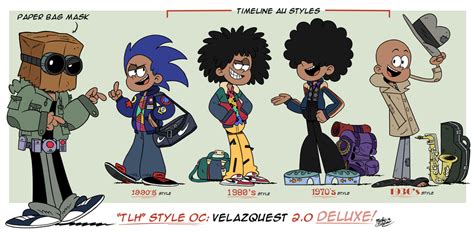 Mm Loud House Style Velazquest 2 Deluxe Oc By Mast3r Rainb0w On