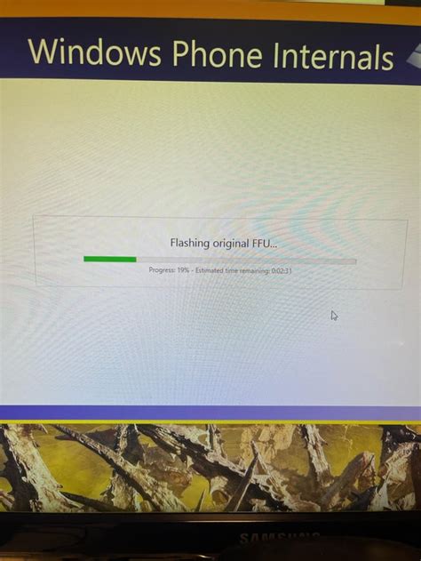 I Am Trying To Flash The Original Firmware To My 1020 But It Keeps