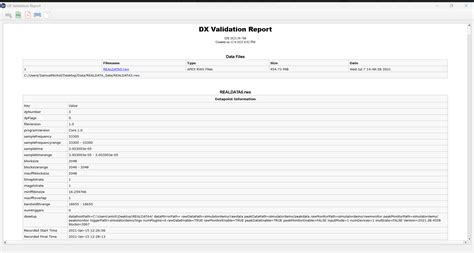 Analysis Reporting Apex Turbine