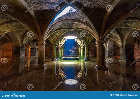Portuguese Cistern In Fortress Mazagan Famous Tourist Attraction Of